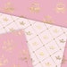 Pink and Gold Princess Digital Paper, Seamless Scrapbook Patterns ...