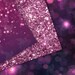 Purple Bokeh and Glitter Digital Paper - Seamless Textures With Sparkle ...