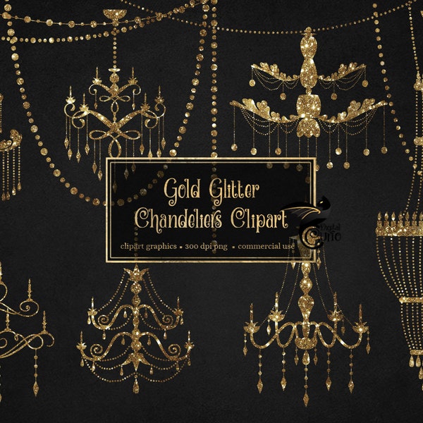 Chandelier Clipart - Etsy