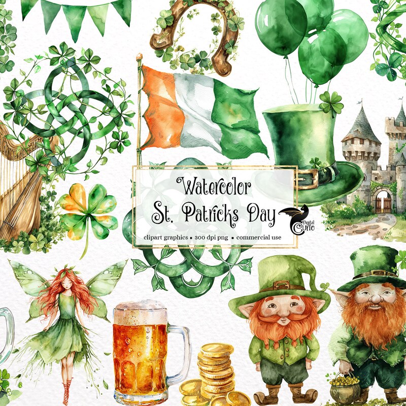 St Patricks Clip Art - Etsy