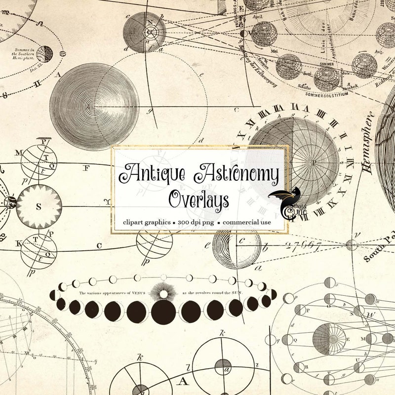 Antique Astronomy Maps - Etsy
