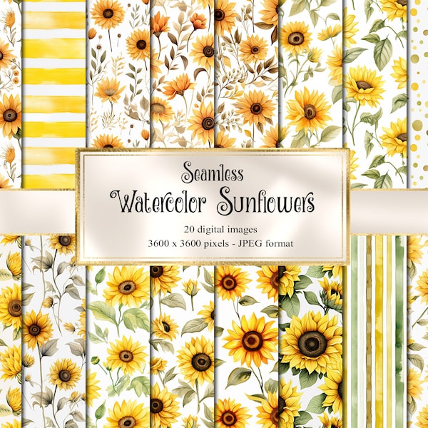 Paper Sunflowers - Etsy