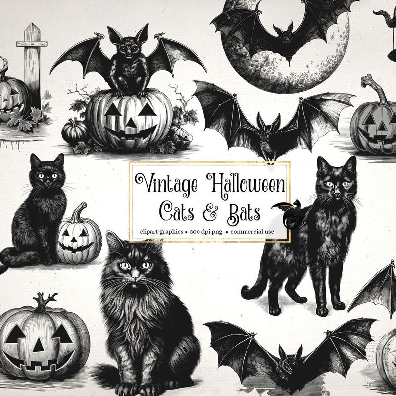 Halloween Clip Art - Etsy