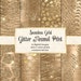 Gold Glitter Animal Print Digital Paper – Glam Seamless Textures ...