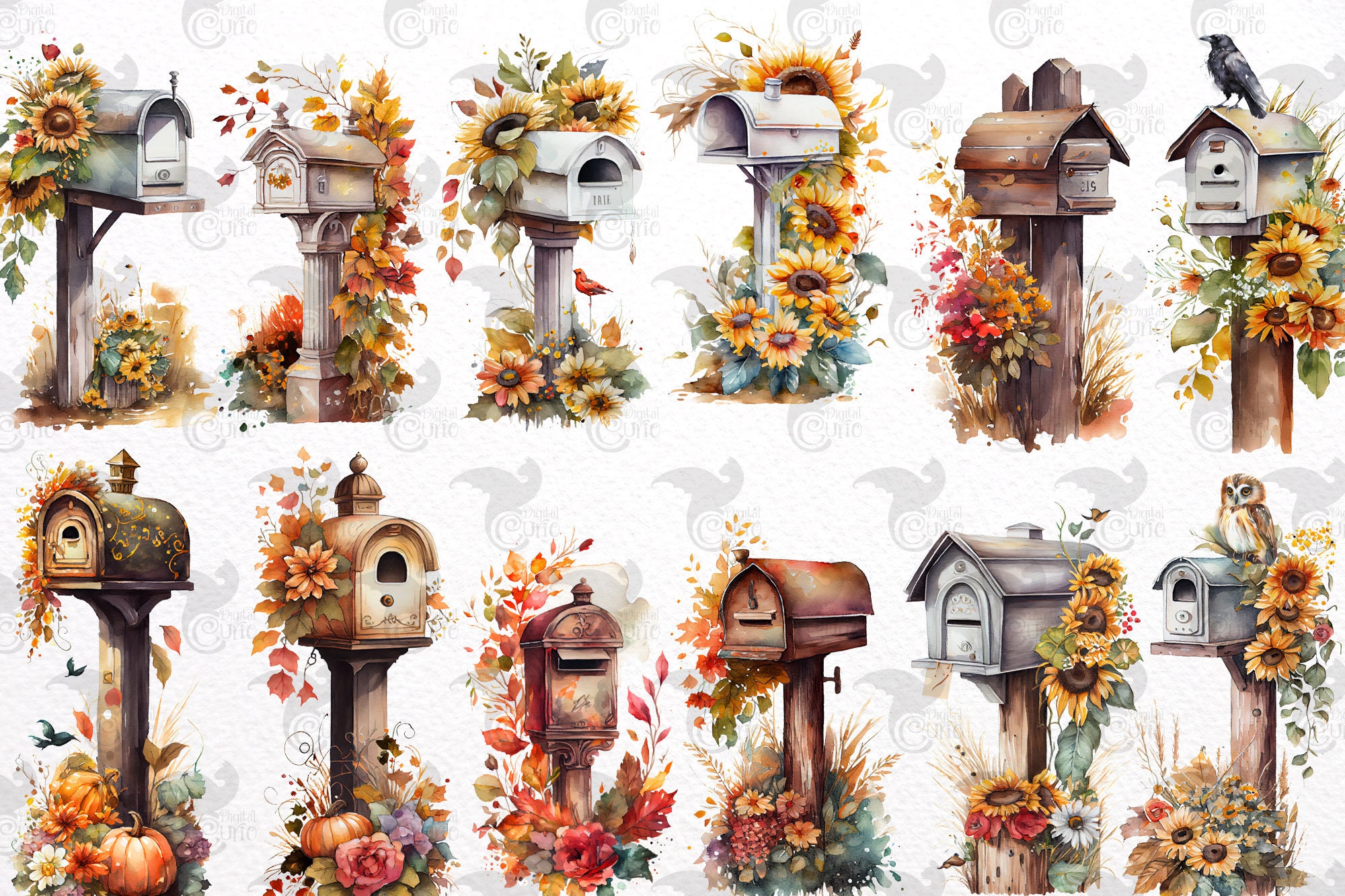 Cute Mailbox Clipart