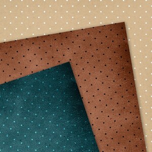 Vintage Polka Dots Digital Paper Retro Scrapbook Paper Polka | Etsy