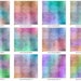 Unicorn Shimmer Digital Paper, Rainbow Pastel Glitter Sparkle Textures ...