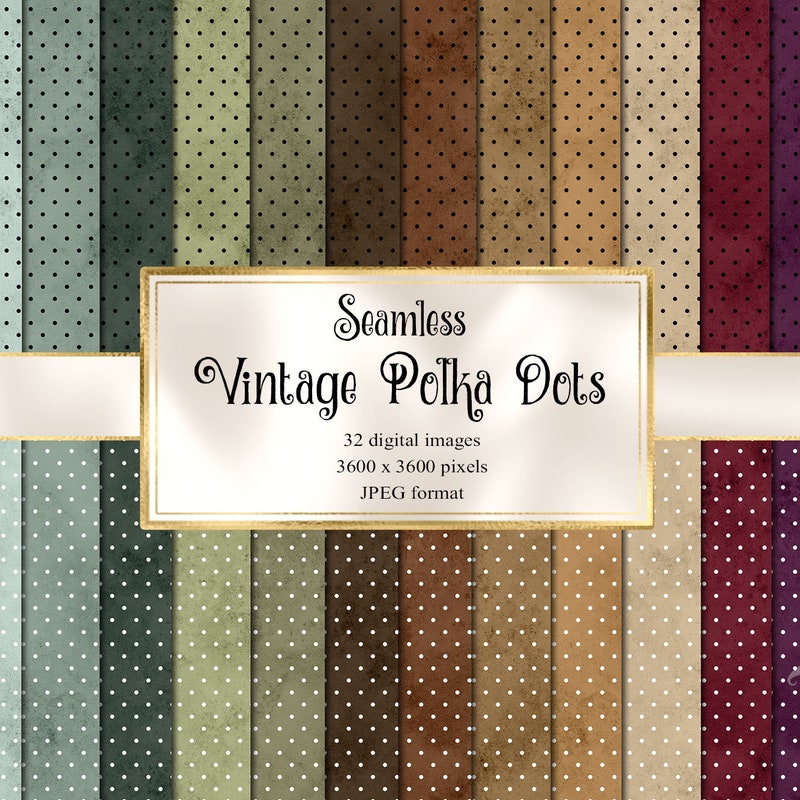 Polka Dot Background - Etsy