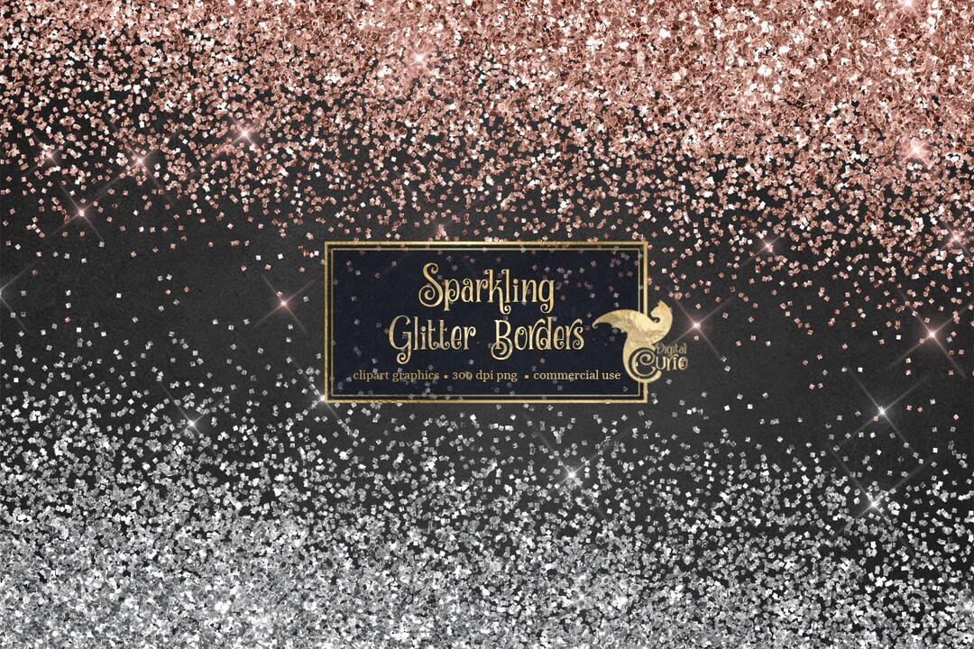 Glitter Border Clipart