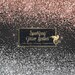Navy Blue and Gold Agate Borders, Seamless Digital Geode PNG Overlays ...