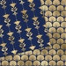 Navy and Gold Art Deco Digital Paper, Seamless Geometric Patterns ...