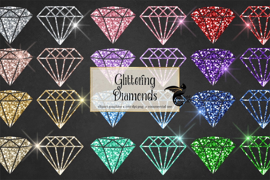 Diamond Sparkle Clip Art