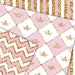 Pink and Gold Glitter Digital Paper, Seamless Patterns (digital ...