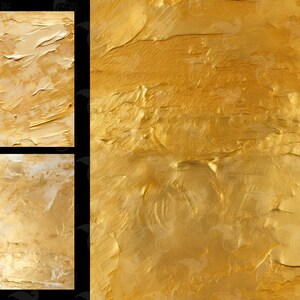 Gold Paint Textures - Seamless Digital Paint Backgrounds Instant ...
