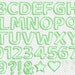Mint Green Foil Balloon Alphabet Clip Art – Party Designs (digital ...