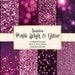Purple Bokeh and Glitter Digital Paper - Seamless Textures With Sparkle ...