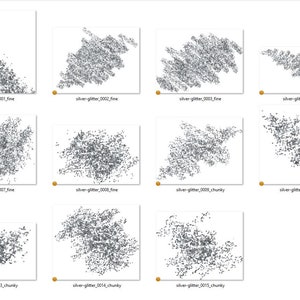 Silver Glitter Overlays Clipart, PNG Silver Glitter, Sparkling Glitter ...