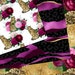 Magenta and Gold Big Cats Digital Paper, Seamless Leopard Spots and ...
