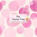 Pink Watercolor Circles Clipart, Watercolour Blobs in Pink Paint ...
