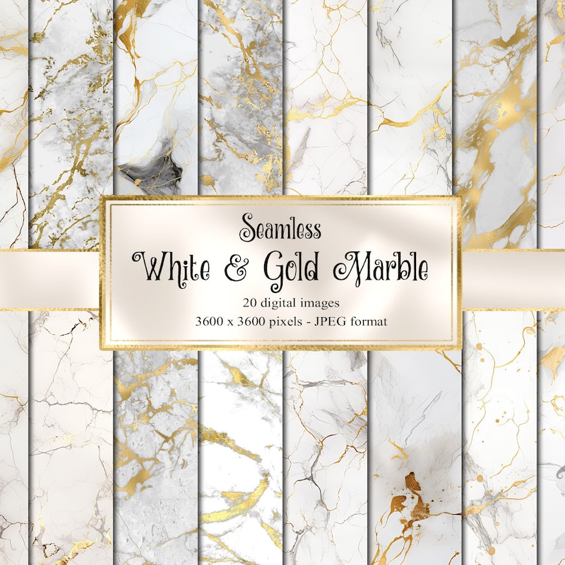 White Marble Wallpaper - Etsy