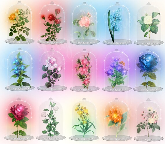 Magical Flowers Drawings