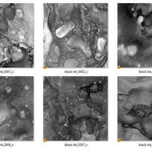 Black Liquid Textures Black Paint Digital Paper Liquid - Etsy