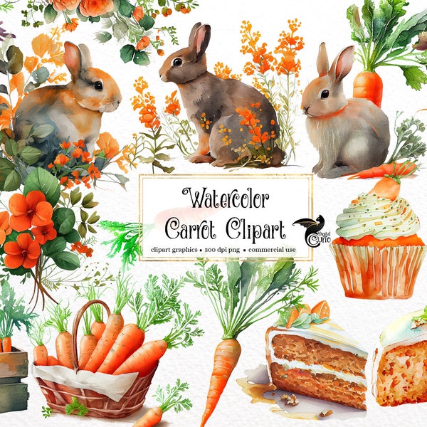 Rabbit Watercolor - Etsy