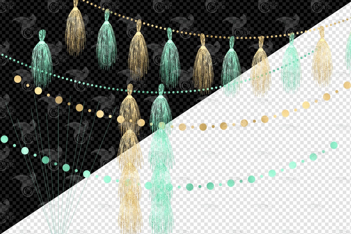 Aqua and Gold Glam Balloons Clipart – Party Invitation Graphics ...