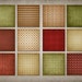 Vintage Christmas Digital Paper - 16 Pack Premium Digital Paper ...
