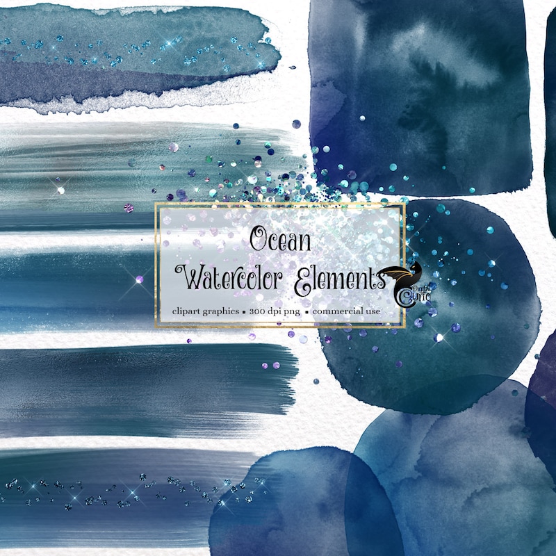 Water Color Clip Art - Etsy