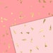 Blush and Gold Confetti Digital Paper, Blush Pink and Gold Foil ...