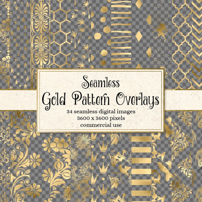Gold Embellishments - Etsy