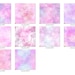 Pink Galaxy Digital Paper – Seamless Watercolor Textures (instant ...