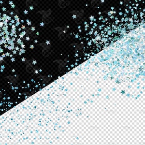 Turquoise Glitter Clip Art Overlays - Digital Instant Download Glitter ...