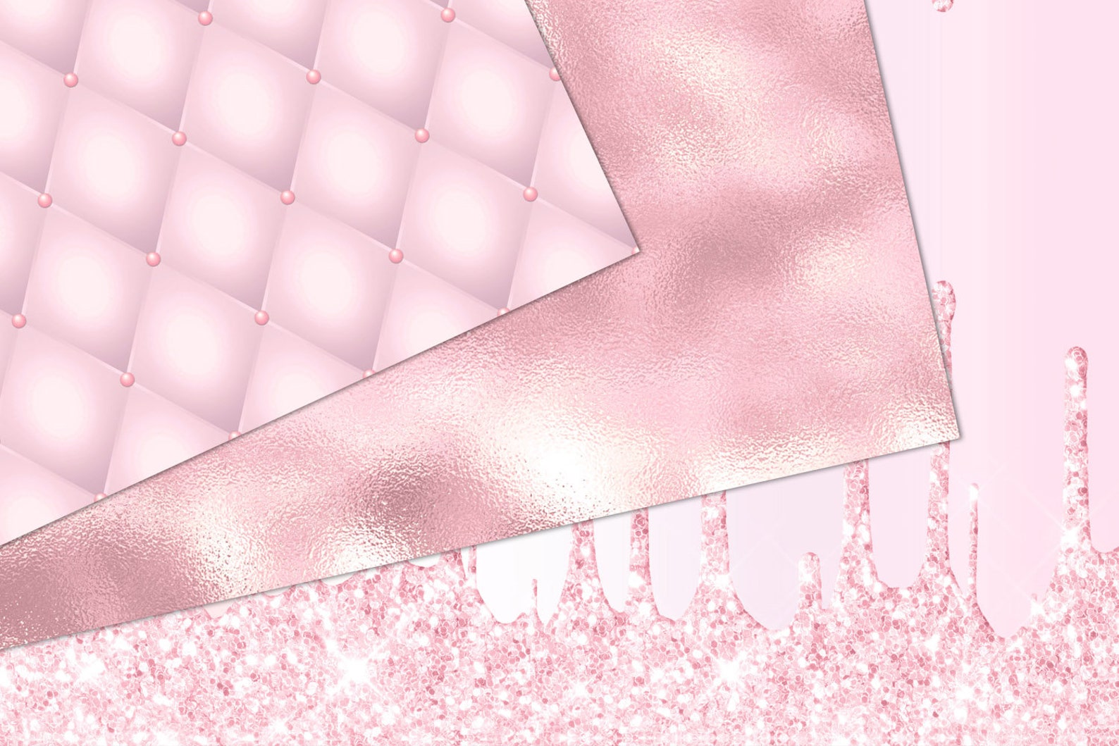 Pink Pearl Digital Paper Seamless Pearl Backgrounds With Silk - Etsy