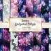 Enchanted Orchids Digital Paper - Dark Fantasy Floral Patterns ...
