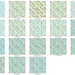 Baby Blue and Gold Damask Digital Paper, Seamless Damask Patterns ...