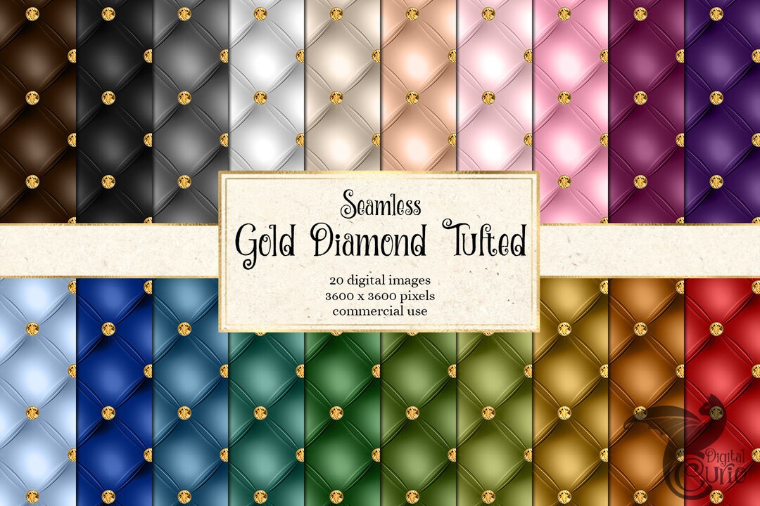 Gold Tufted Background Cream Gold Dotted 9 17mm Thick Stain Resistant