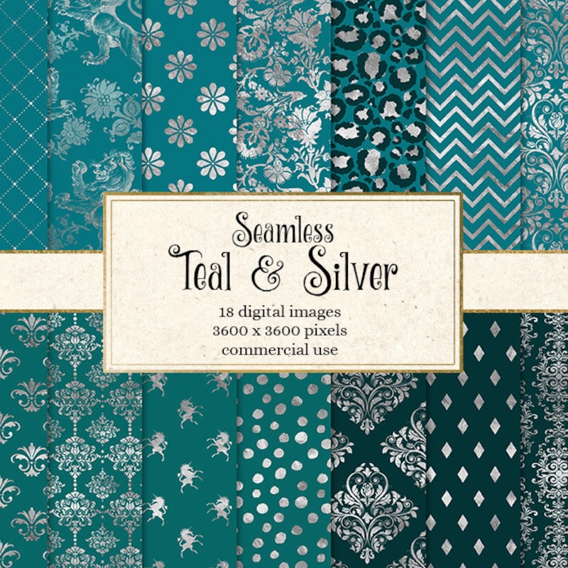 Teal Grey Wedding - Etsy