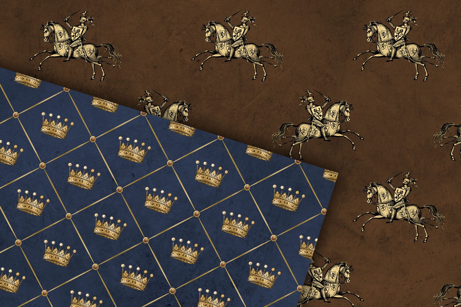 Golden Knights Digital Paper Printable Paper Seamless - Etsy