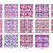 Pink Stained Glass Digital Paper, Seamless Printable Textures (digital ...