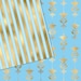 Blue and Gold Art Deco Digital Paper, Seamless Retro Patterns (digital ...