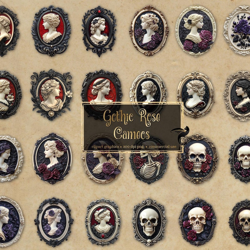 Victorian Cameo - Etsy