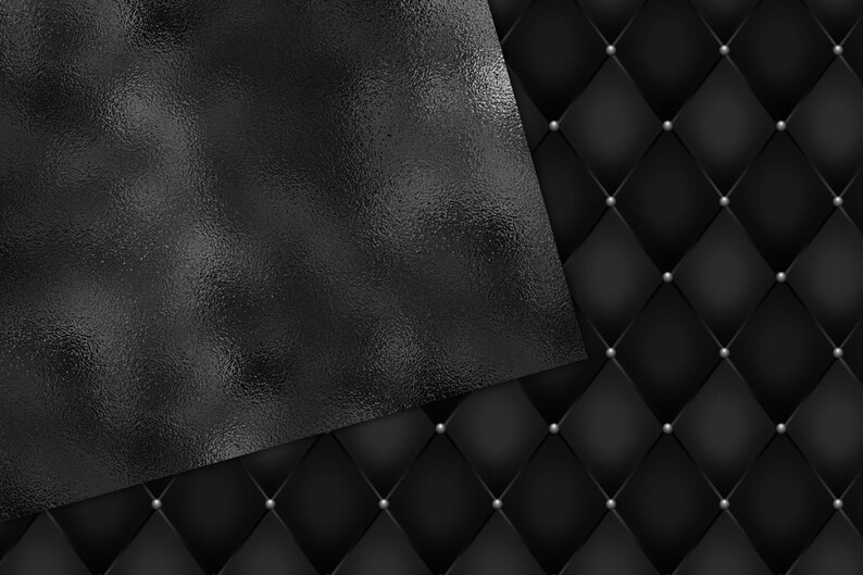 Noir Digital Paper Seamless Black Patterns With Glitter for | Etsy