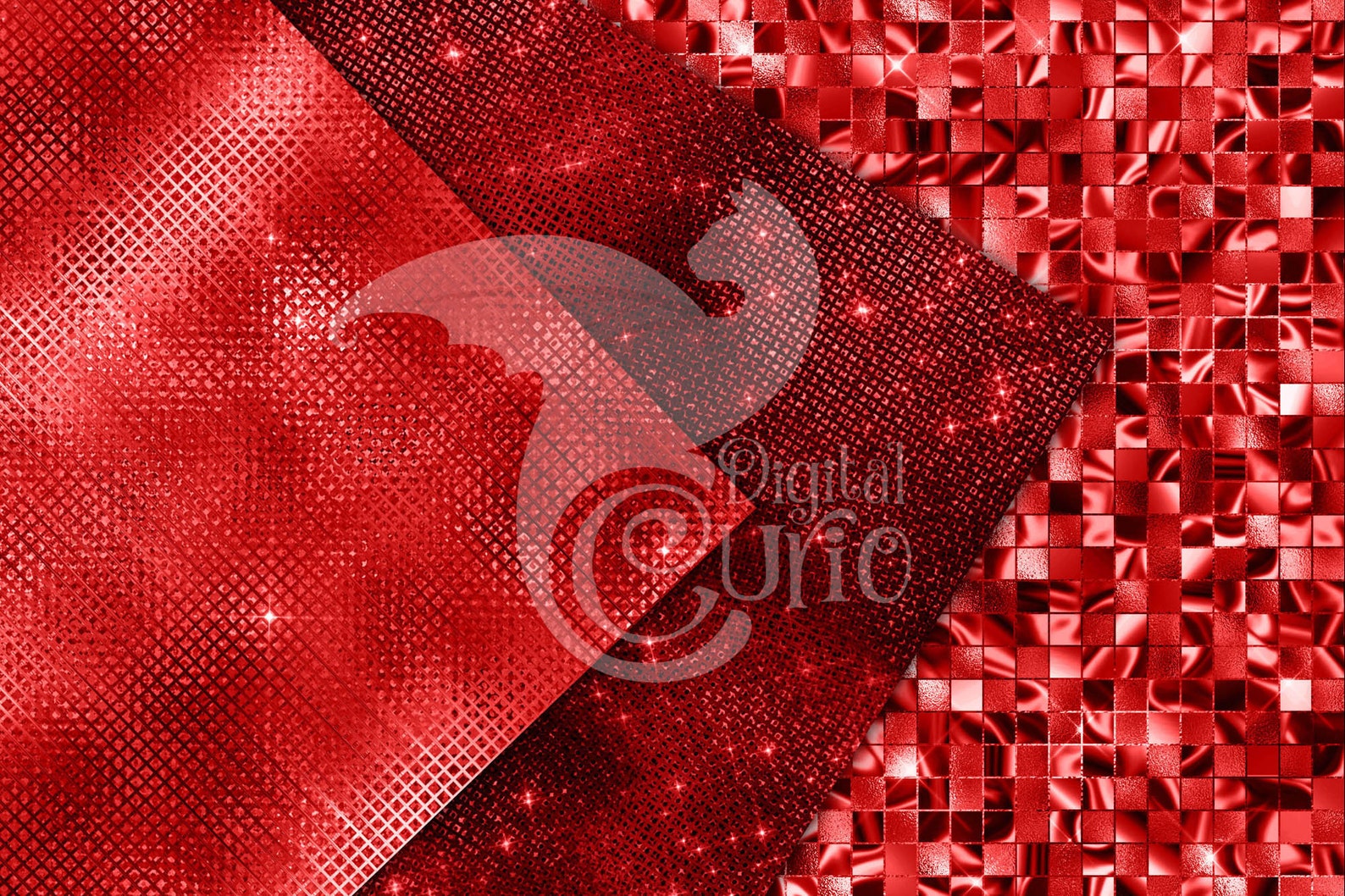 Luxury Red Digital Paper Seamless Red Textures Red Glitter - Etsy