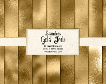 Gold Foil Digital | Etsy