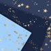 Blue and Gold Stars Digital Paper, Seamless Star Patterns (digital ...