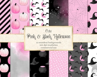 FREEBIE Halloween Digital Papers Halloween Digital Free - Etsy