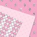Pink and Silver Glitter Digital Paper, Seamless Royal Princess Baby ...