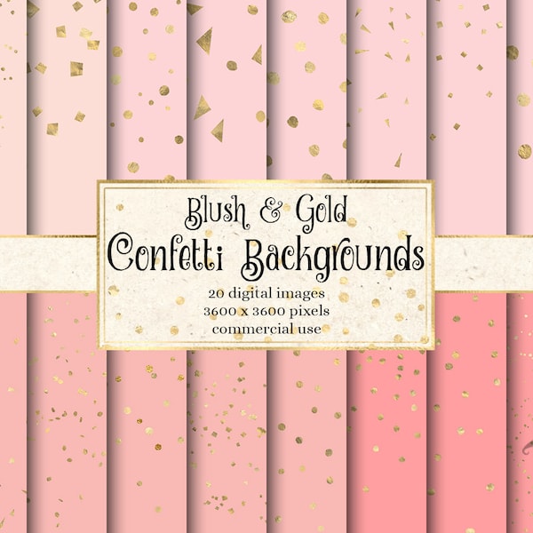 Blush and Gold - Etsy